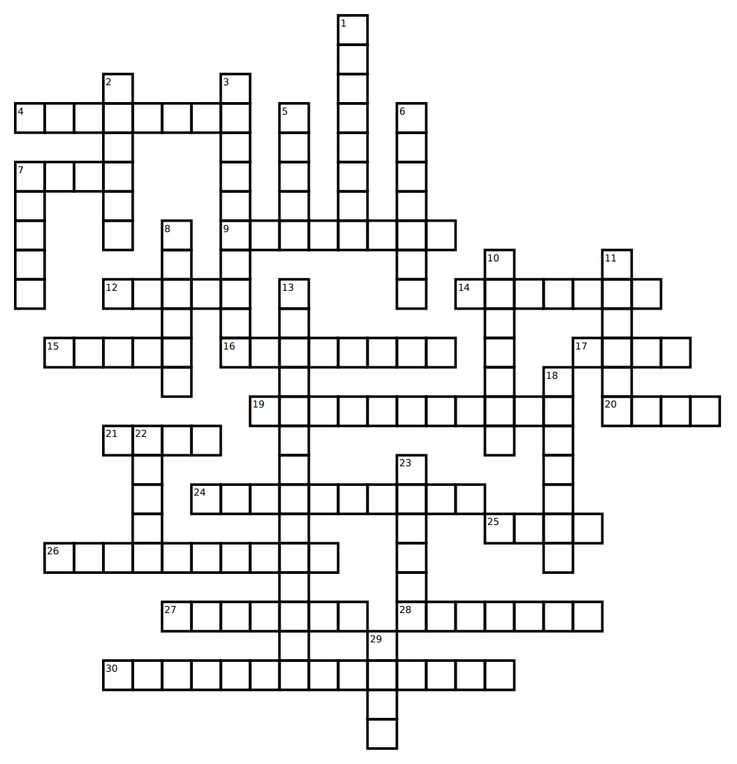 Crossword Puzzle The Earlham Word crossword-puzzle-the-earlham-word